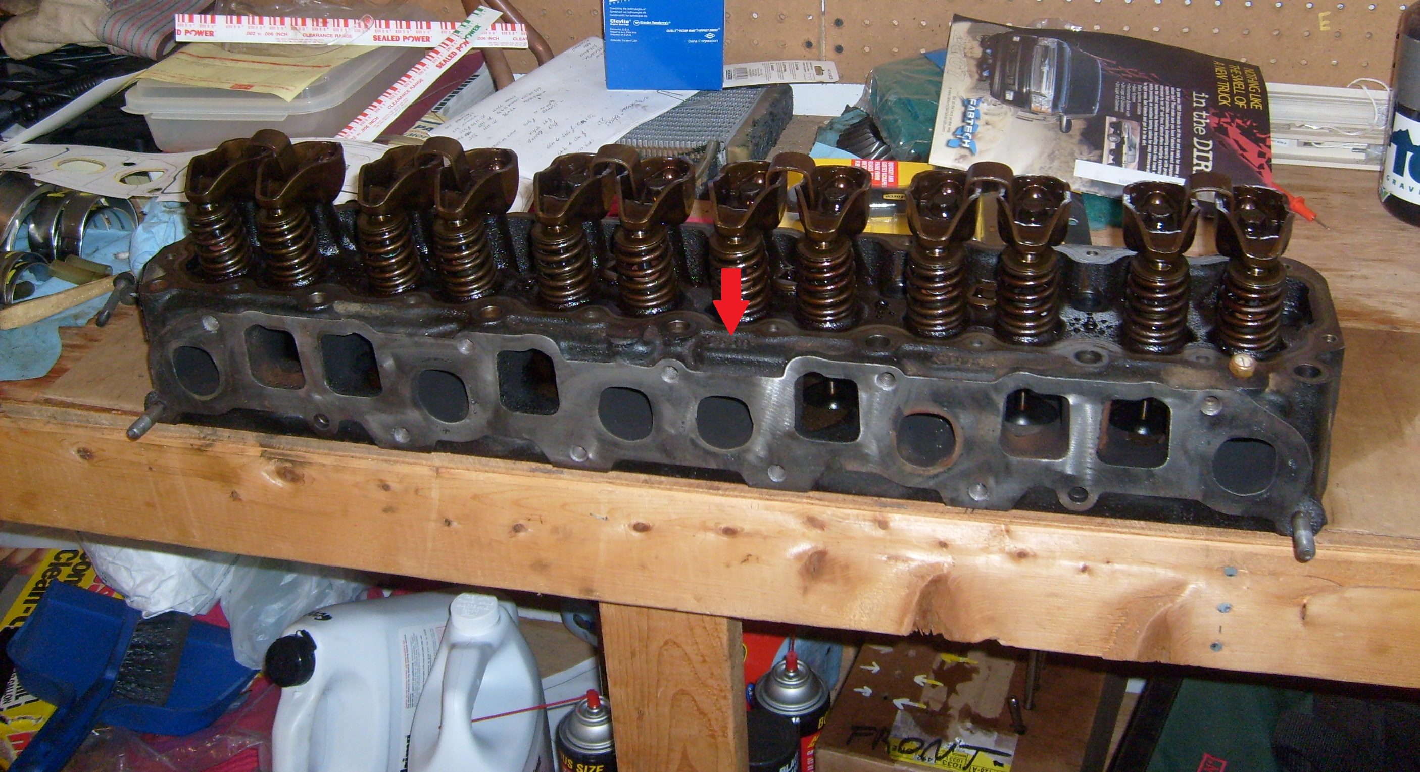 0630 Head | 0331 Exhaust Adapter Plate