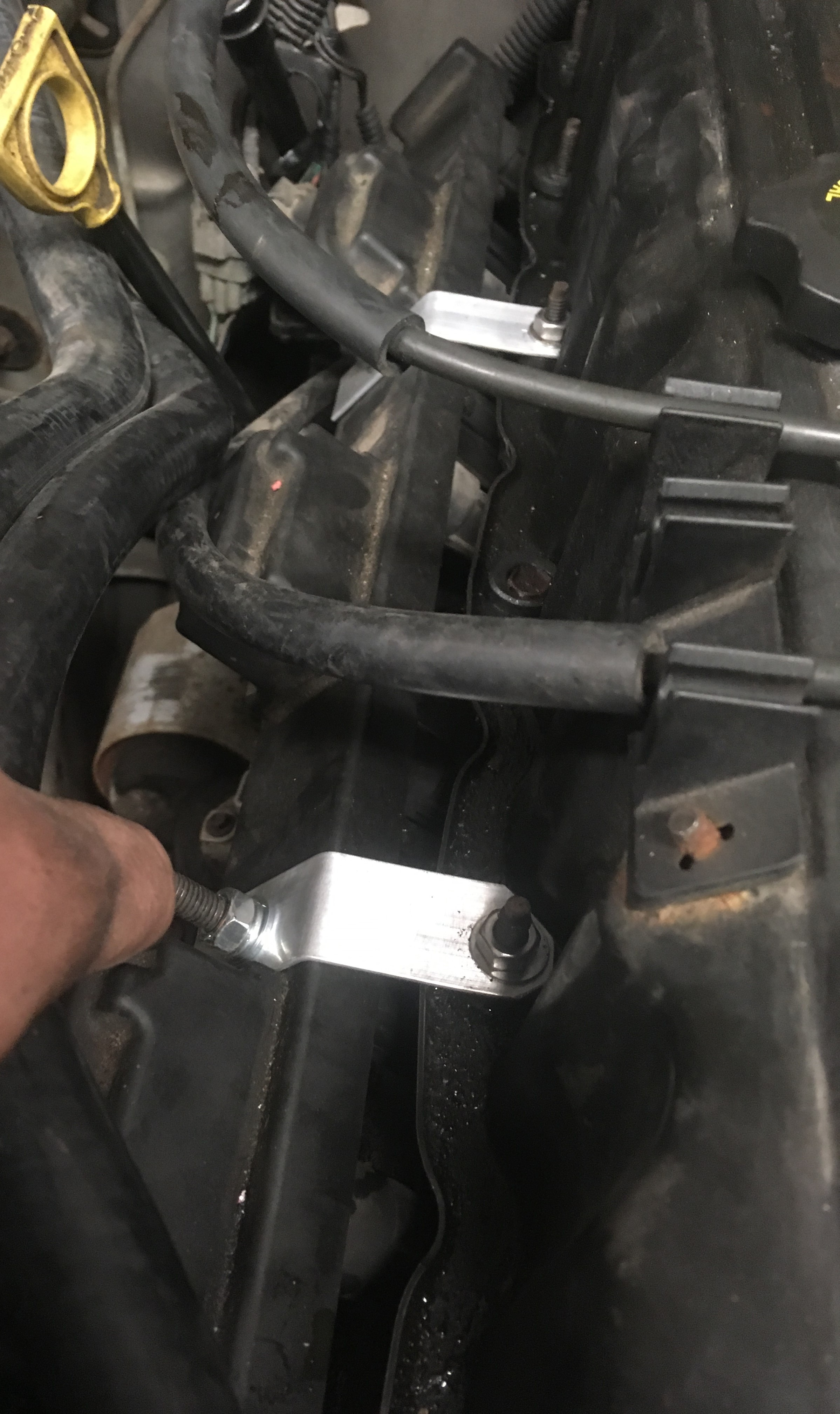 Ignition Coil Rail Brackets | 0331 Exhaust Adapter Plate